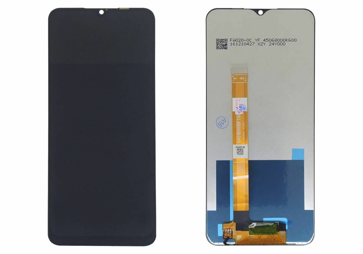 Дисплей для OPPO A15/A15s/A16 (CPH2185/CPH2179/CPH2269)+тачскрин (черный)