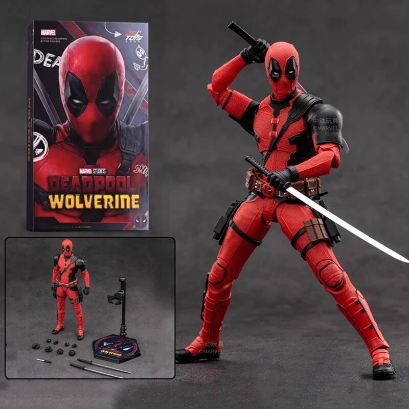 Фигурка SHFiguarts Deadpool & Wolverine 1/10 2024 Deadpool