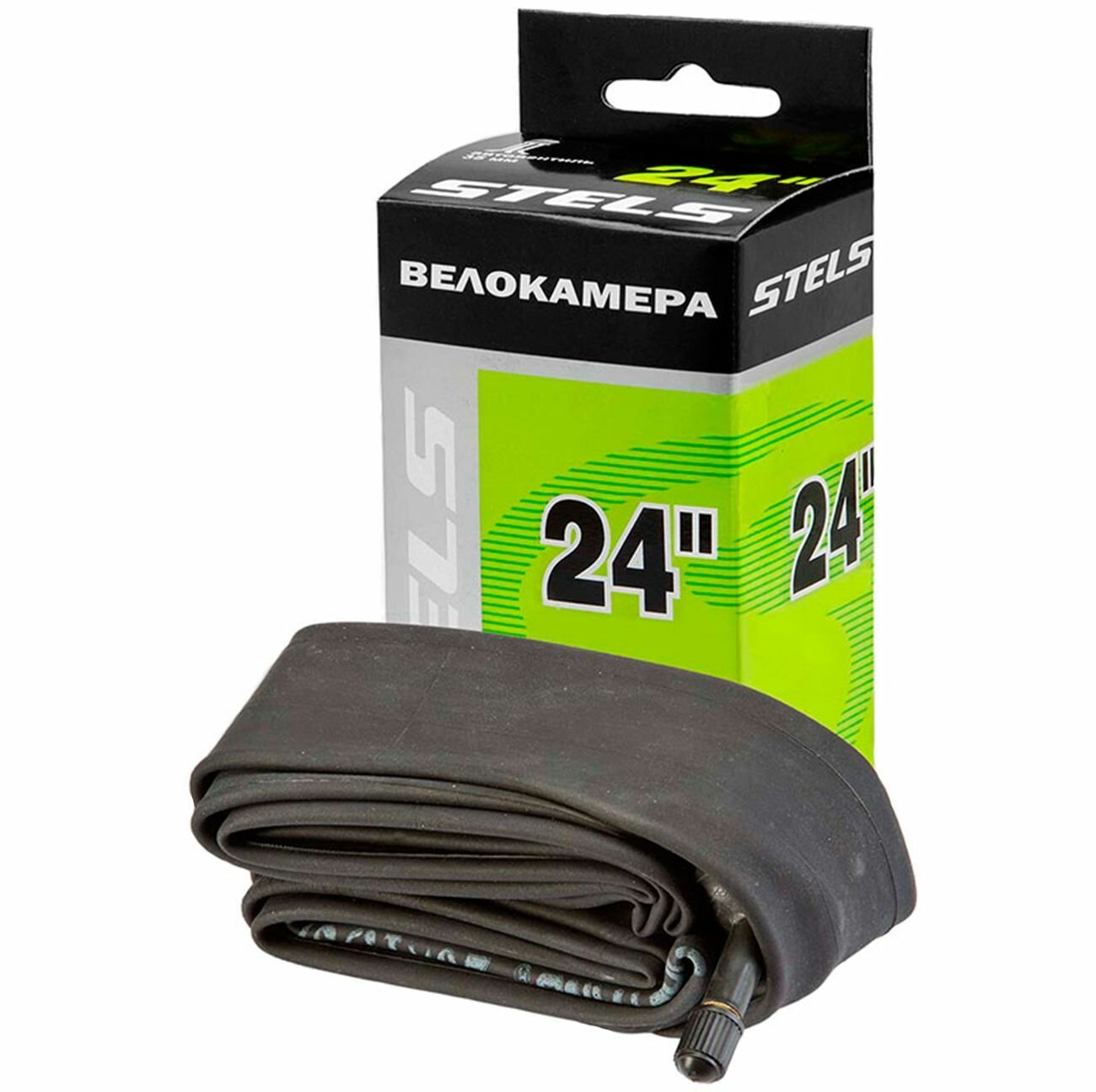 Велокамера 24 STELS / SEYOUN 24х1.95-2.125 AV 35 мм камера велосипедная