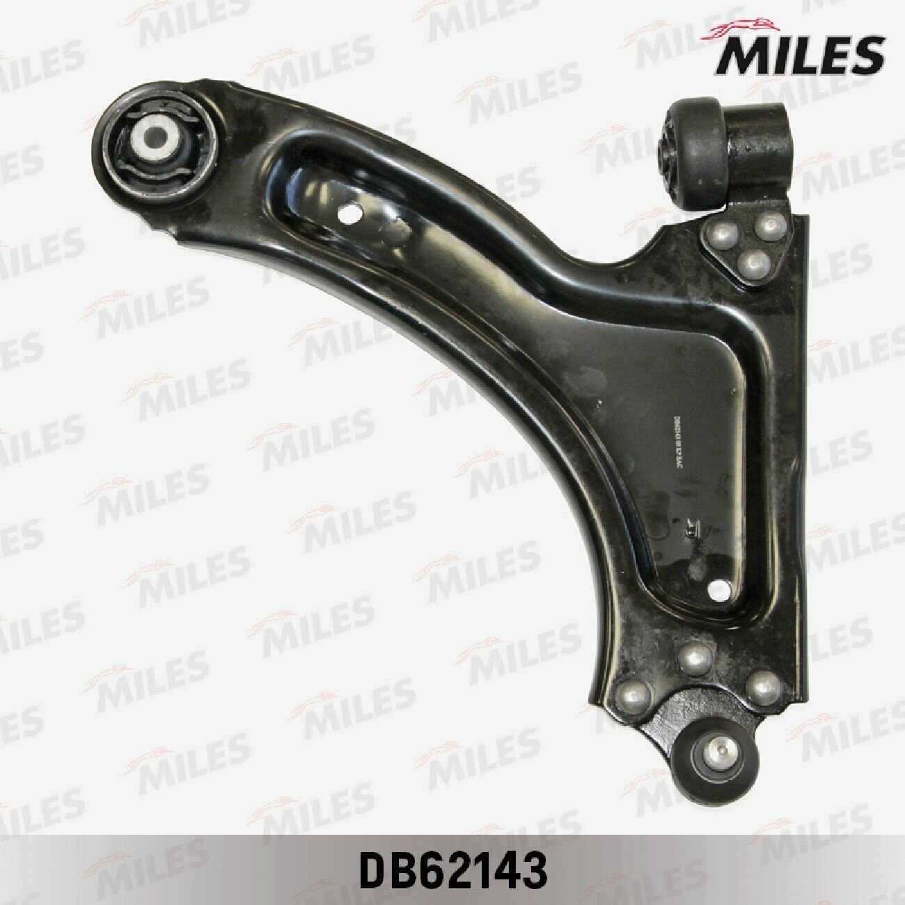 Рычаг OPEL MERIVA 1.3-1.7 03-10 пер. подв. прав, MILES DB62143