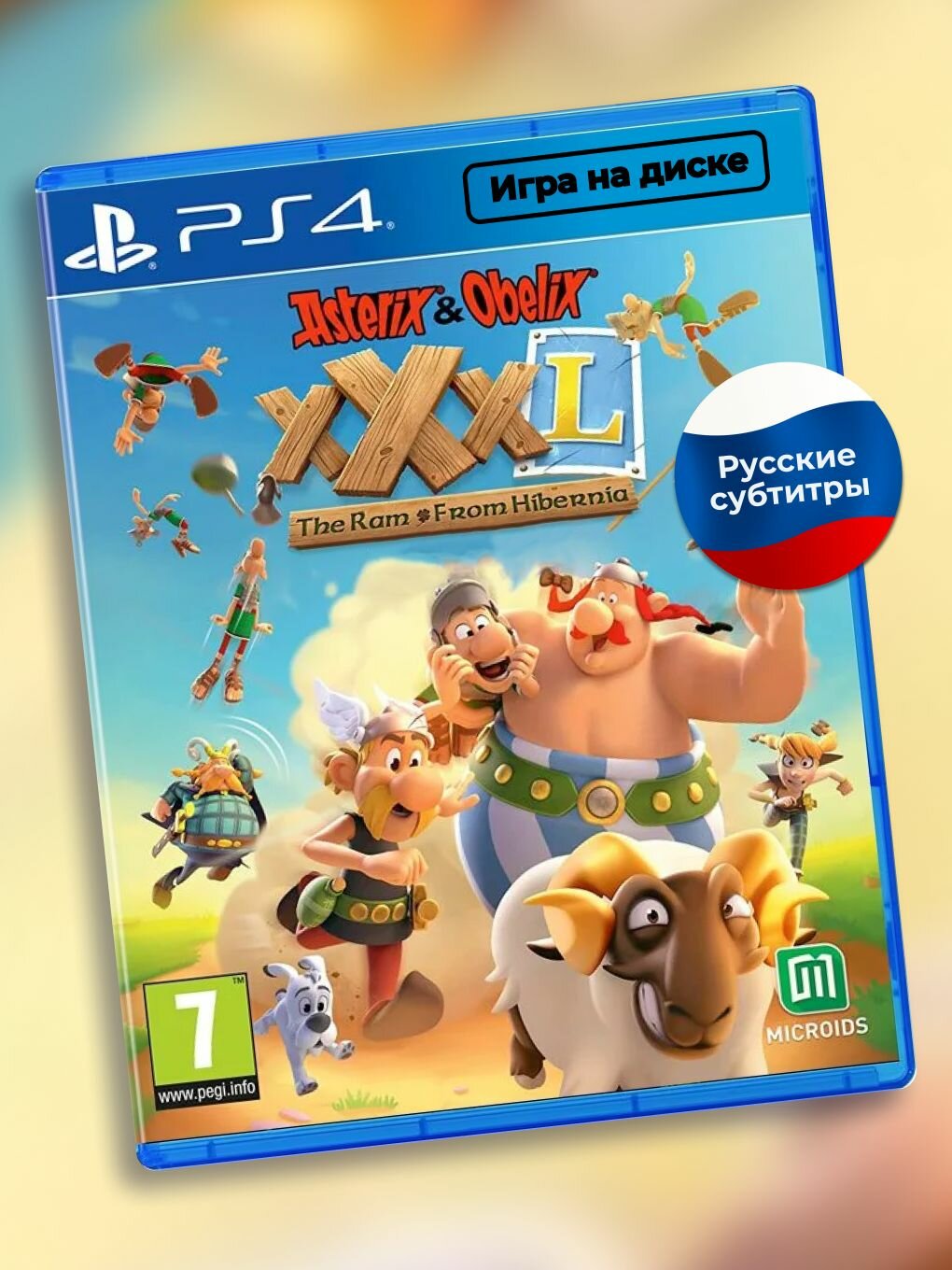 Asterix & Obelix XXXL The Ram From Hibernia PS4 диск