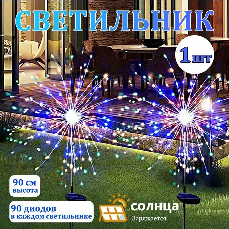 Уличный светильник, 1.2W, количество ламп:90шт