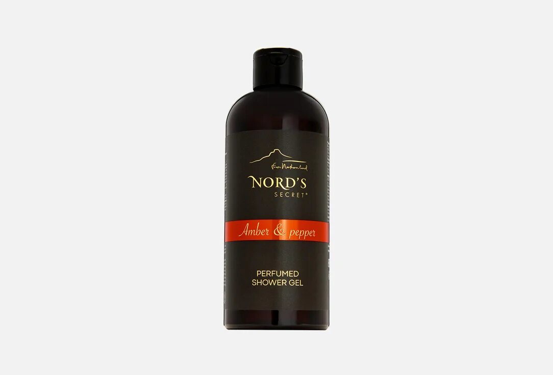 NORDS SECRET Perfumed Gel Amber & Pepper Парфюмированный гель-масло для душа 400 мл