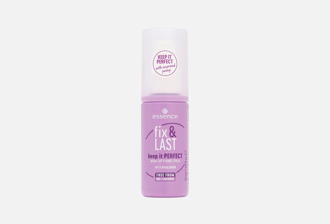 Essence Fix & last keep it perfect make-up fixing spray Фиксирующий спрей для лица 50 мл