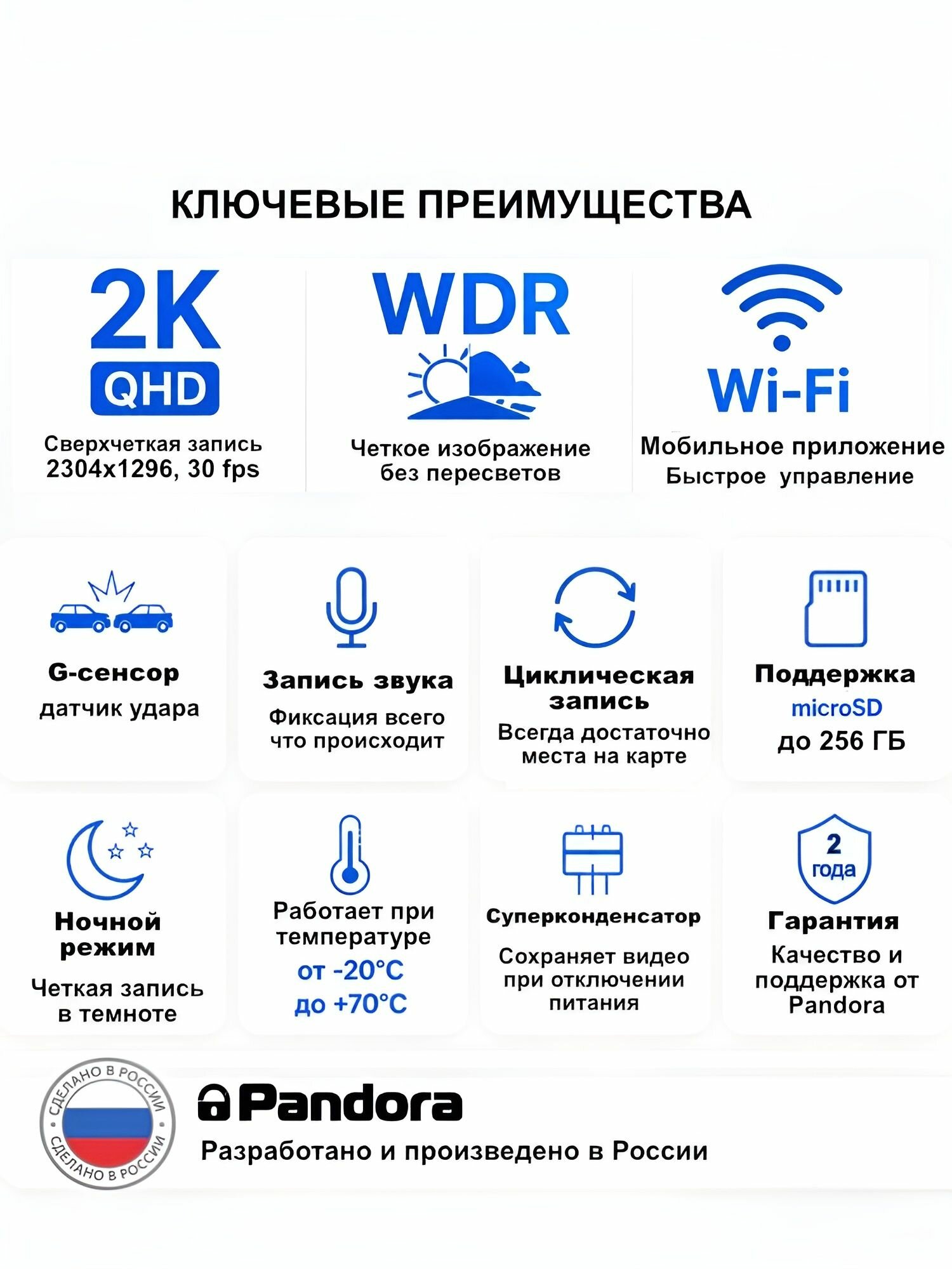 Видеорегистратор Pandora Mini Pro — фото 1