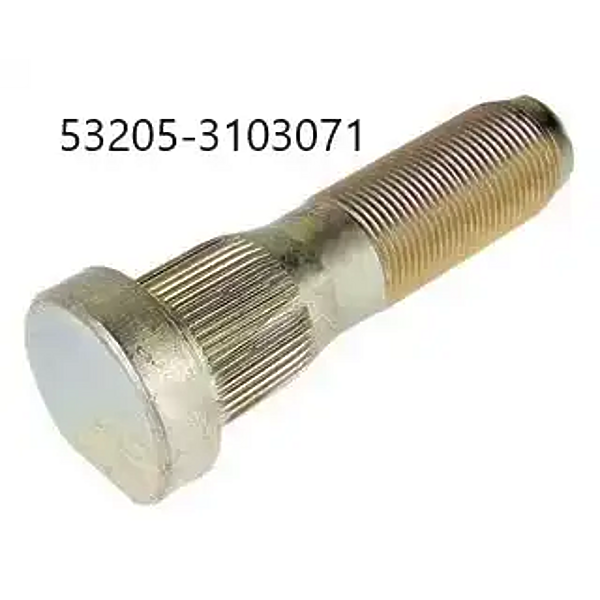 КАМАЗ 532053103071 oem болт ступицы переднего колеса камаз-евро (5490,65115,6520) м22х1,5 l=85 мм пао