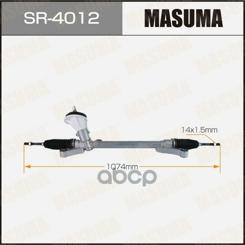Рейка рулевая MAZDA DEMIO / DEJFS RHD (правый руль) Masuma арт. SR-4012