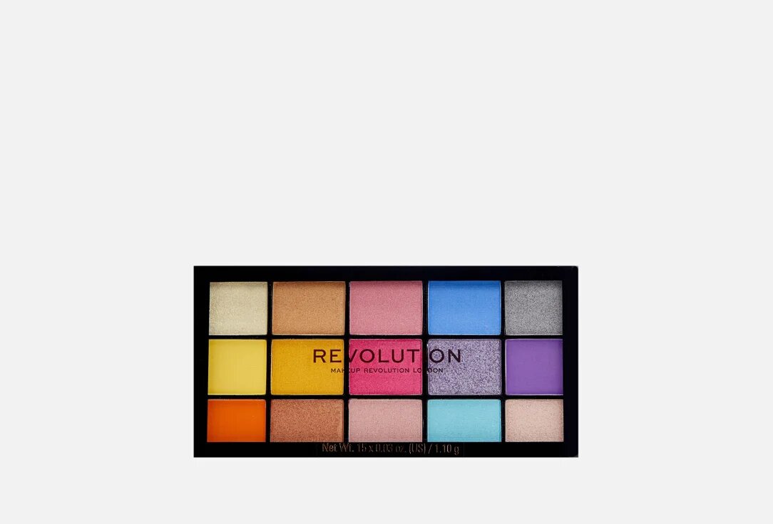 MakeUp Revolution Reloaded Palette палетка теней для ВЕК 16.5г Spirited Love