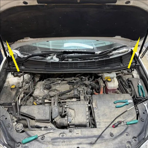 Газовые упоры капота для Lexus CT200h ZWA10 2011-2022 "Амортизаторы" Лексус CT200h 2 шт