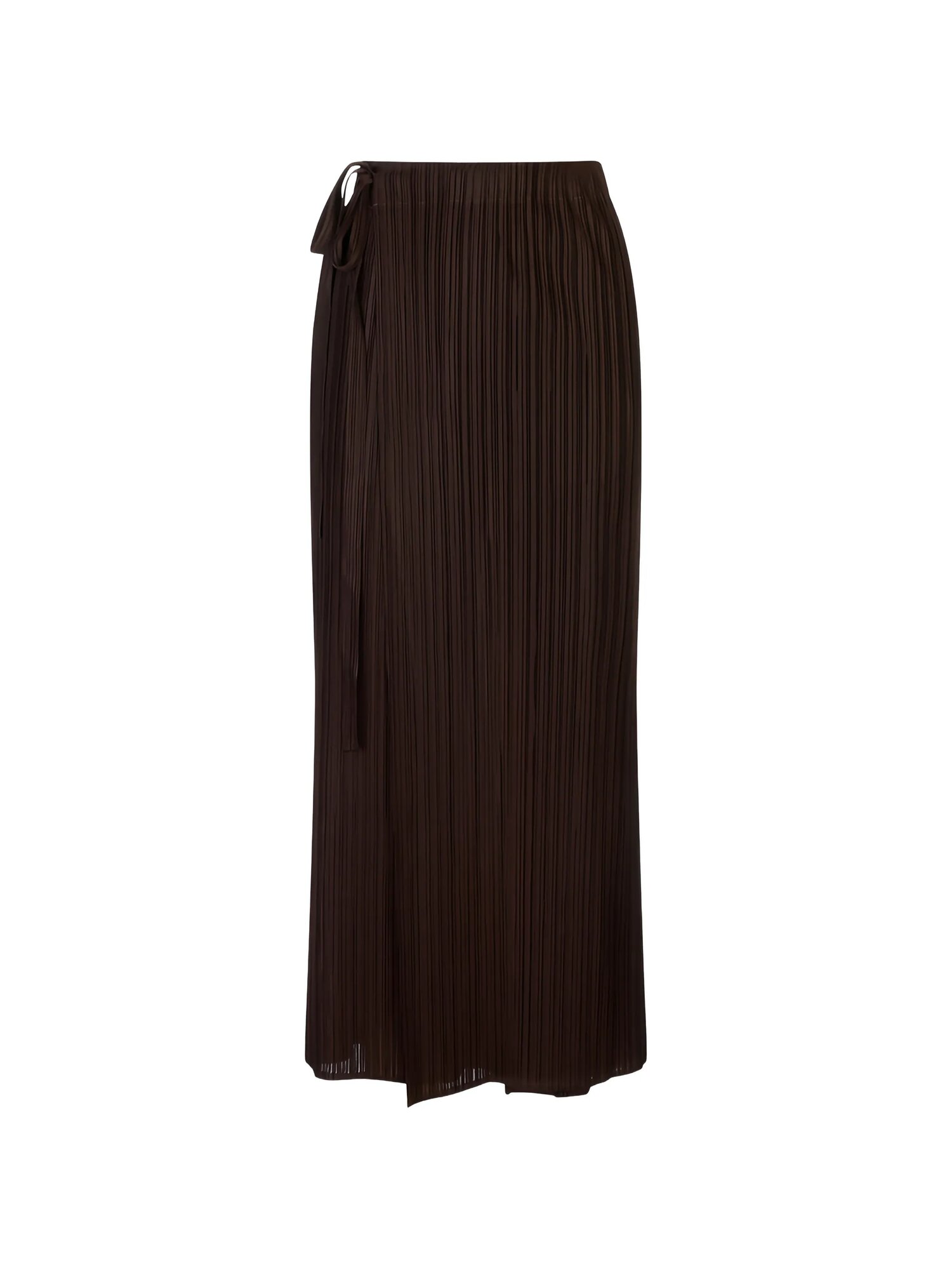 Брюки Pleated tie-waist palazzo pants
