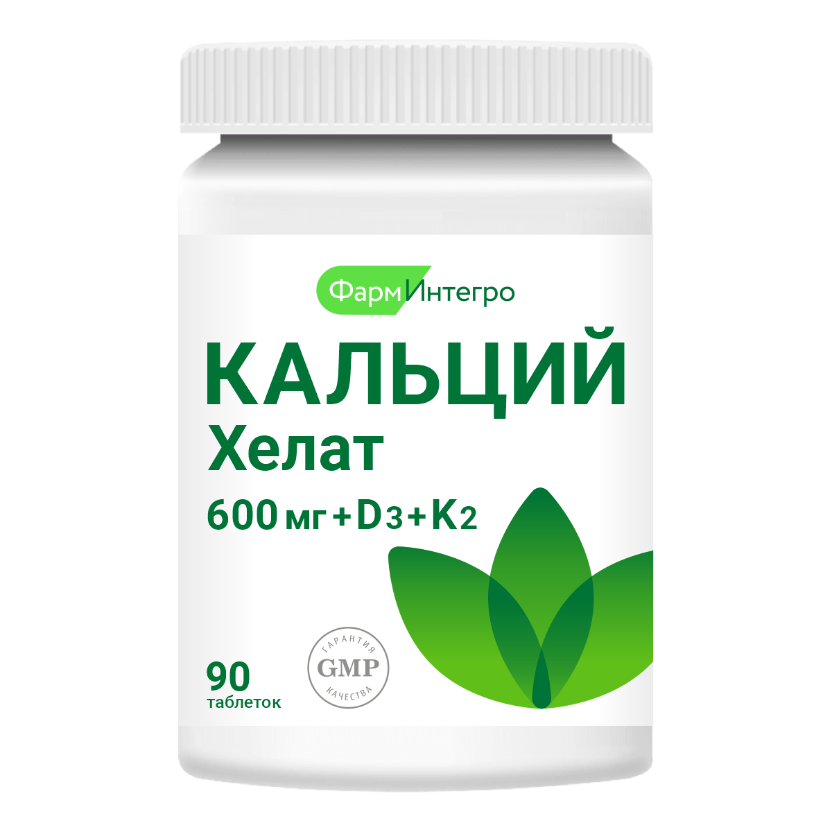 Кальций хелат, таблетки, 90 шт.
