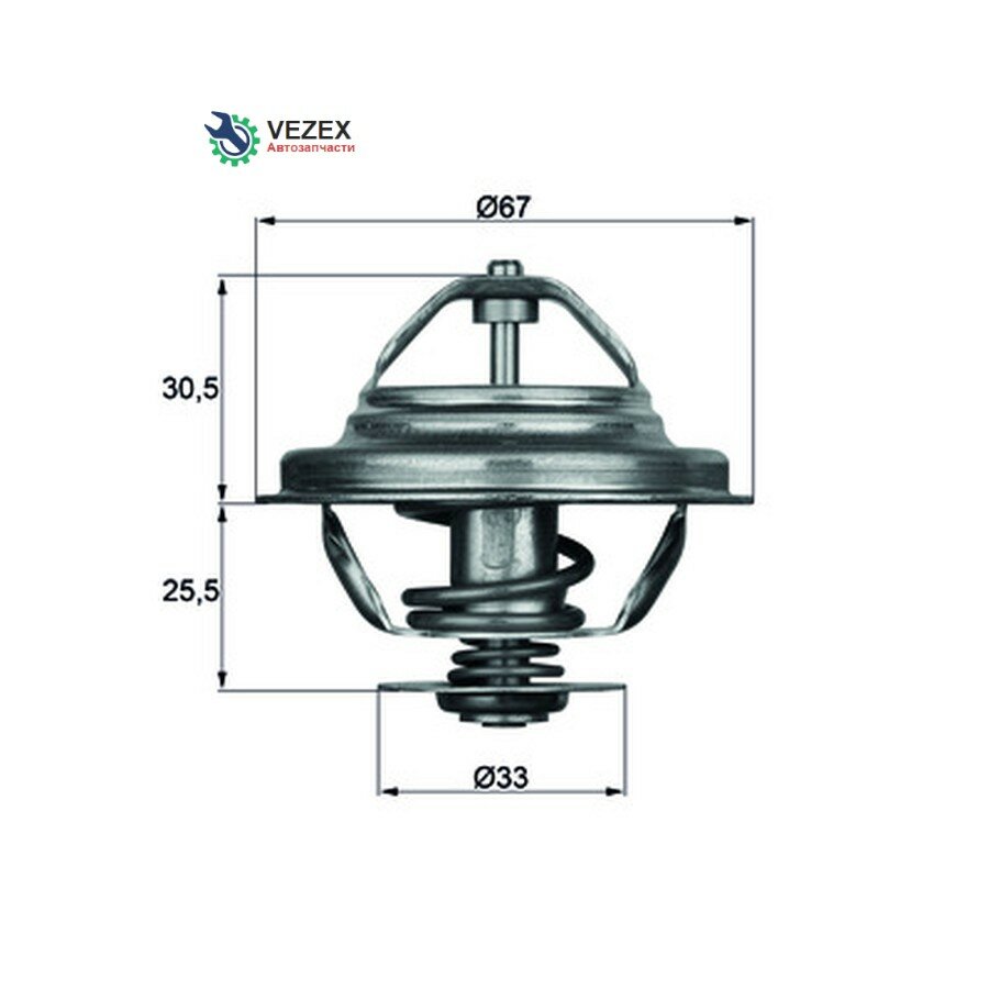 MAHLE TX2780D Термостат