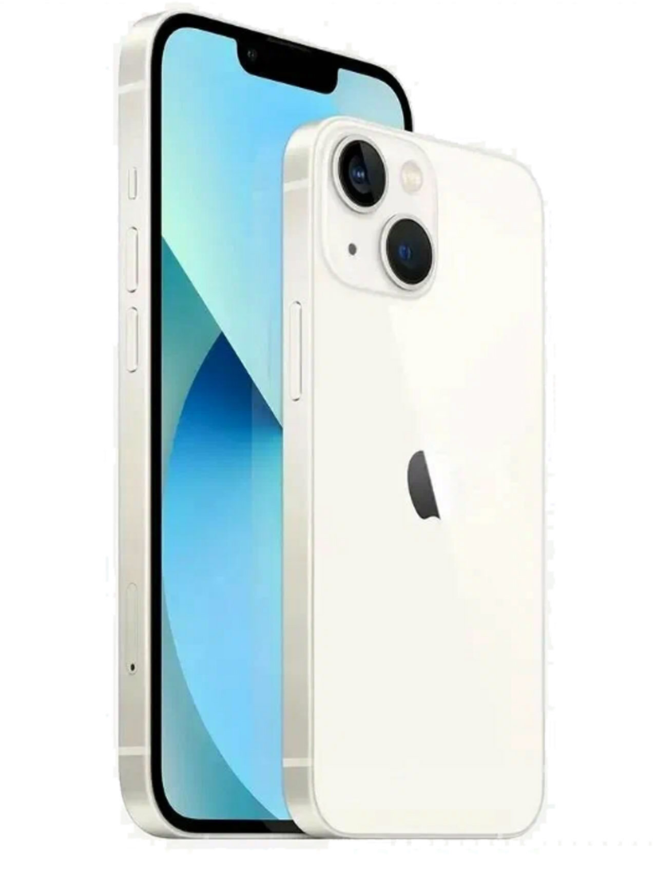 Смартфон Apple iPhone 13 256 ГБ, 2 SIM, белый, Глобальная версия, Поддерживаю русский язык.