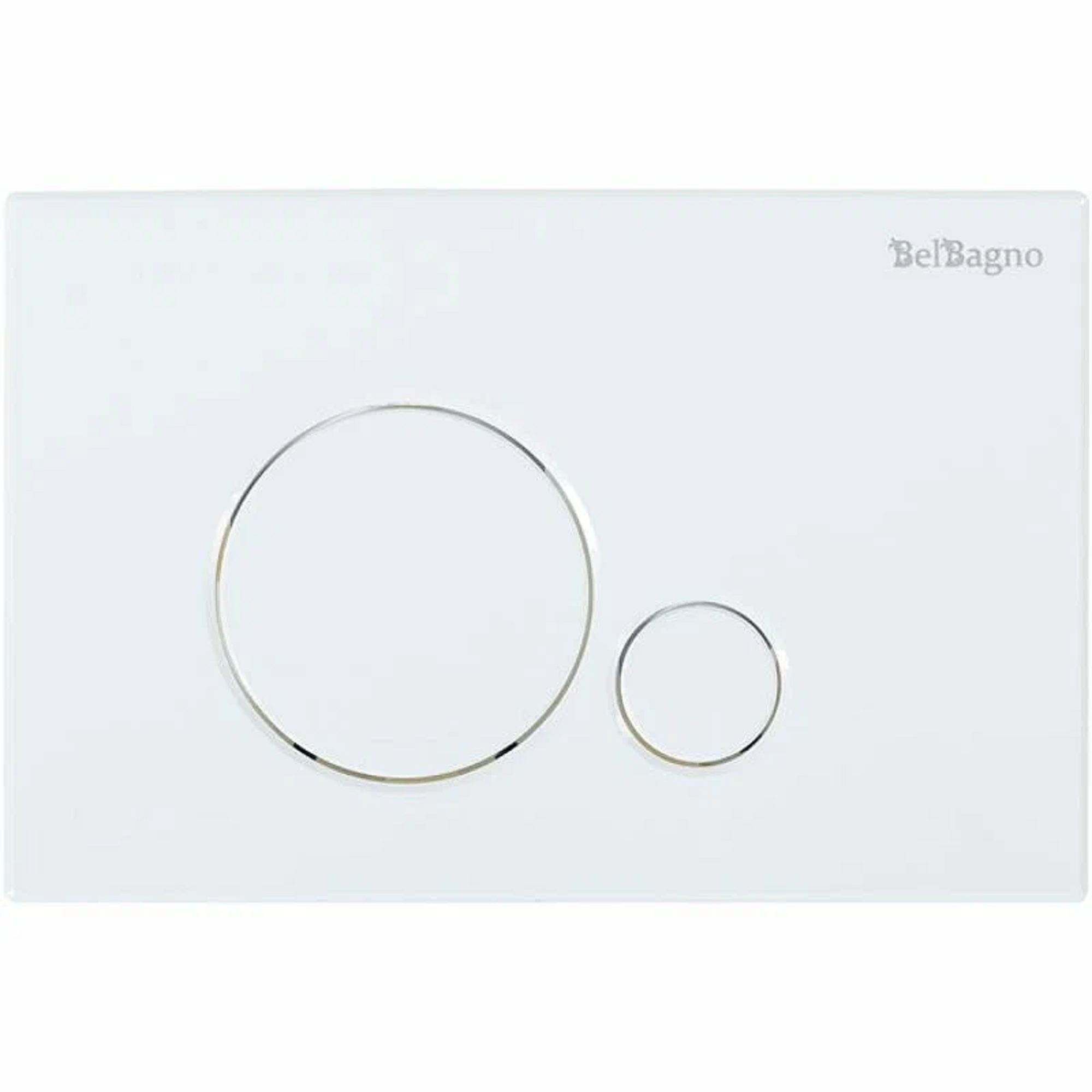 Кнопка смыва BelBagno "Sfera" BB014-SR-BIANCO, ABS-пластик, цвет белый