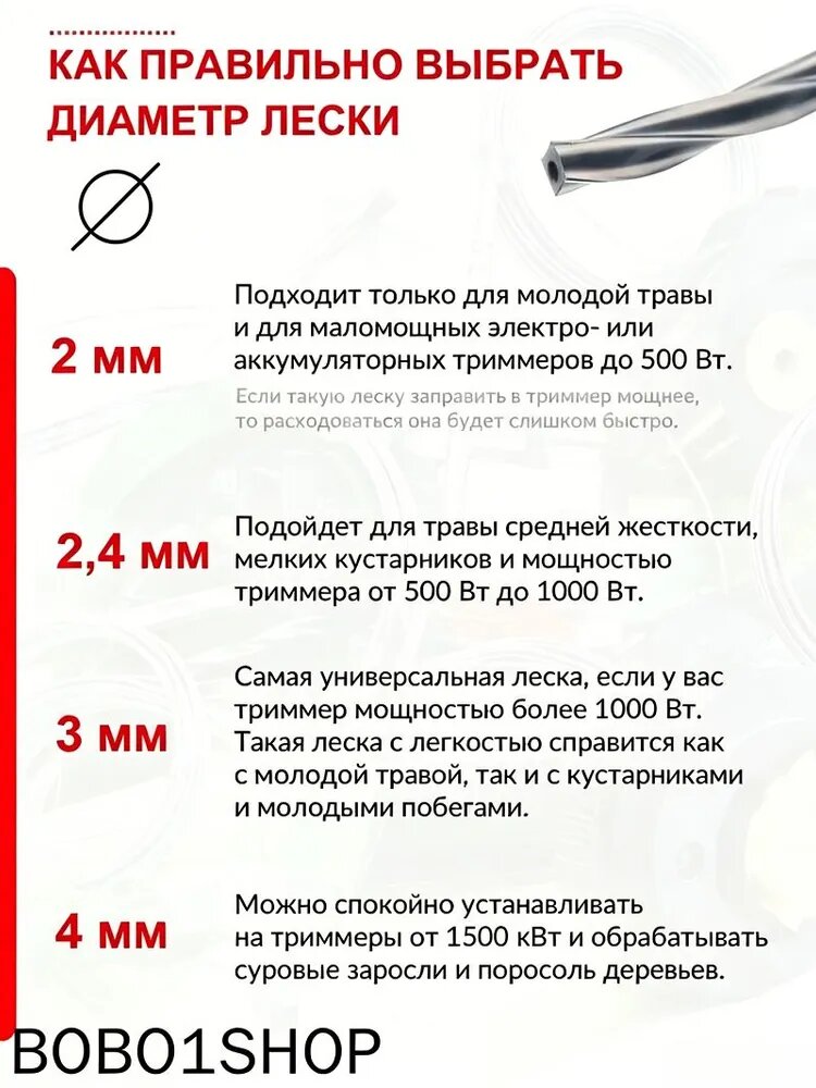 Леска для триммера — фото 1
