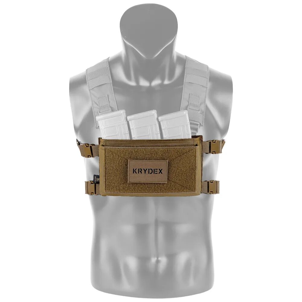 Krydex Gear Сумка для пейнтбольного снаряжения из нейлона, коричневая