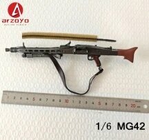 Модель пулемета MG34 MG42 Ar.zoyo 1/6 PVC MG42