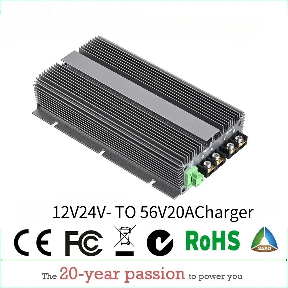 Преобразователь напряжения DC повышения 12V до 48V 56V 58V 20A 30A стабилизатор автомобильный регулятор модуль повышения напряжения цена от завода UL ROHS