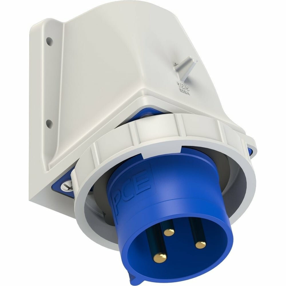 Настенная вилка PCE 32a/220 В/1P+N+E/IP67 5232-6k