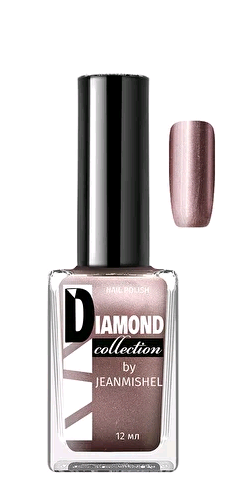 Jeanmishel Diamond Collection Лак для ногтей перламутровый 12 мл. №533 коричневый