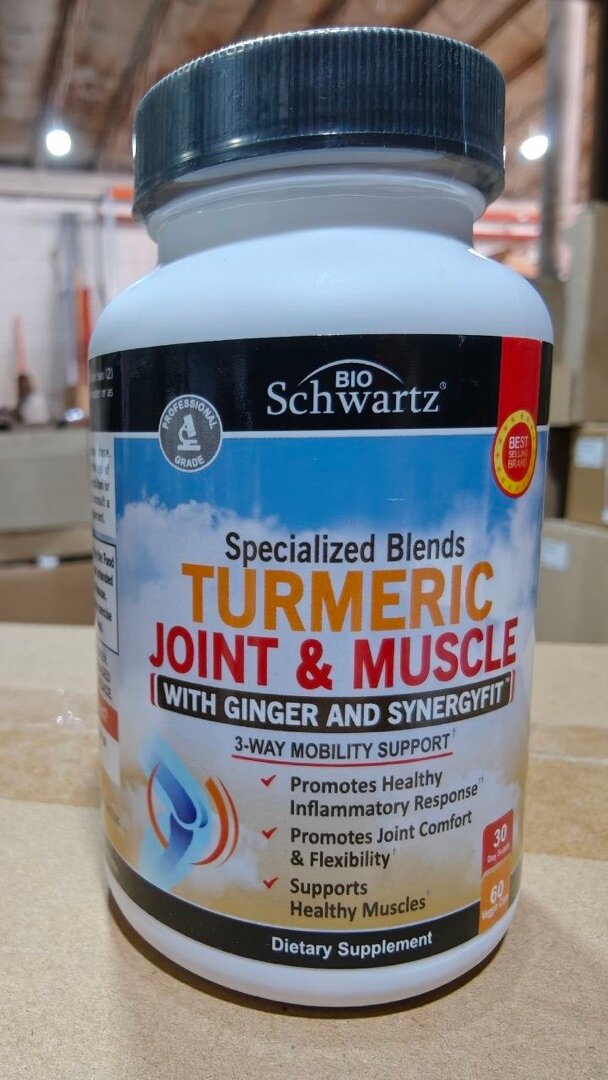 Куркумин BioSchwartz Turmeric Curcumin 1500 мг с BioPerine, 90 капсул, БАД