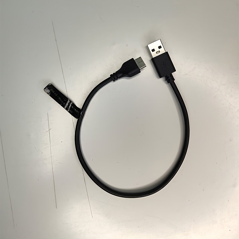 Кабель USB 3.0 A - Micro B для камеры, 11.81 дюйма (30 см), высокоскоростная передача данных и зарядка