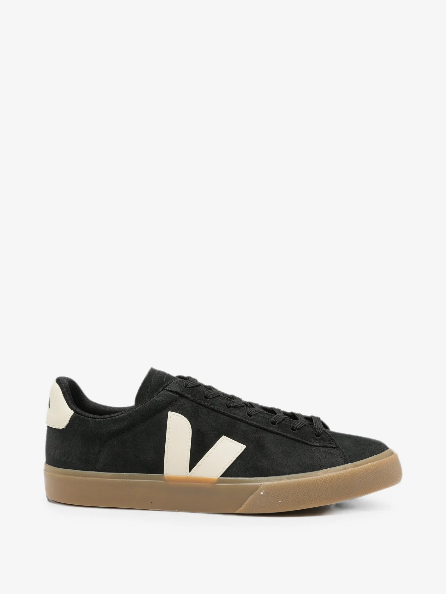 Кроссовки Logo-patch suede sneakers