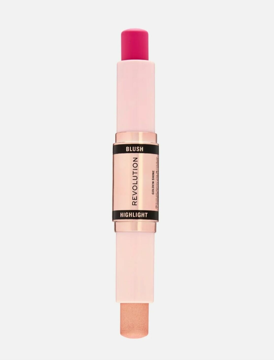 Румяна и хайлайтер в стике MAKEUP REVOLUTION double ended Golden Shine