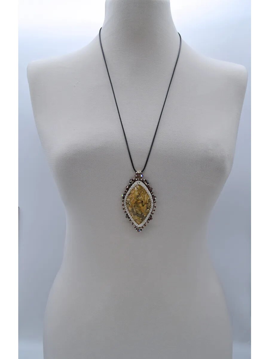 Колье, кристаллы Swarovski