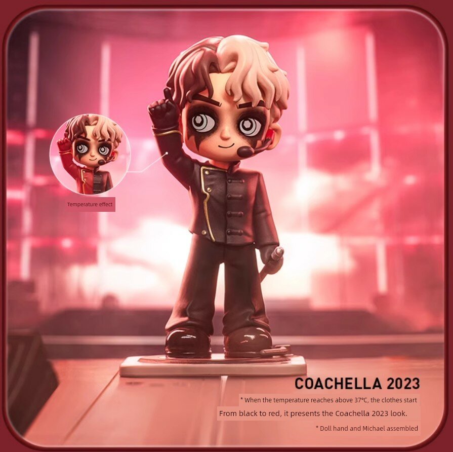 POP MART Wang Jiaer Mai Zhike Man Coachella 2023 Коллекционная Фигурка Слепой Бокс Неповрежденный - Официальный