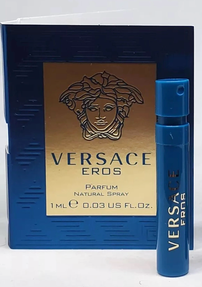 Мужские духи Версаче Эрос парфюм миниатюра 1 мл - Versace Eros Parfum пробник
