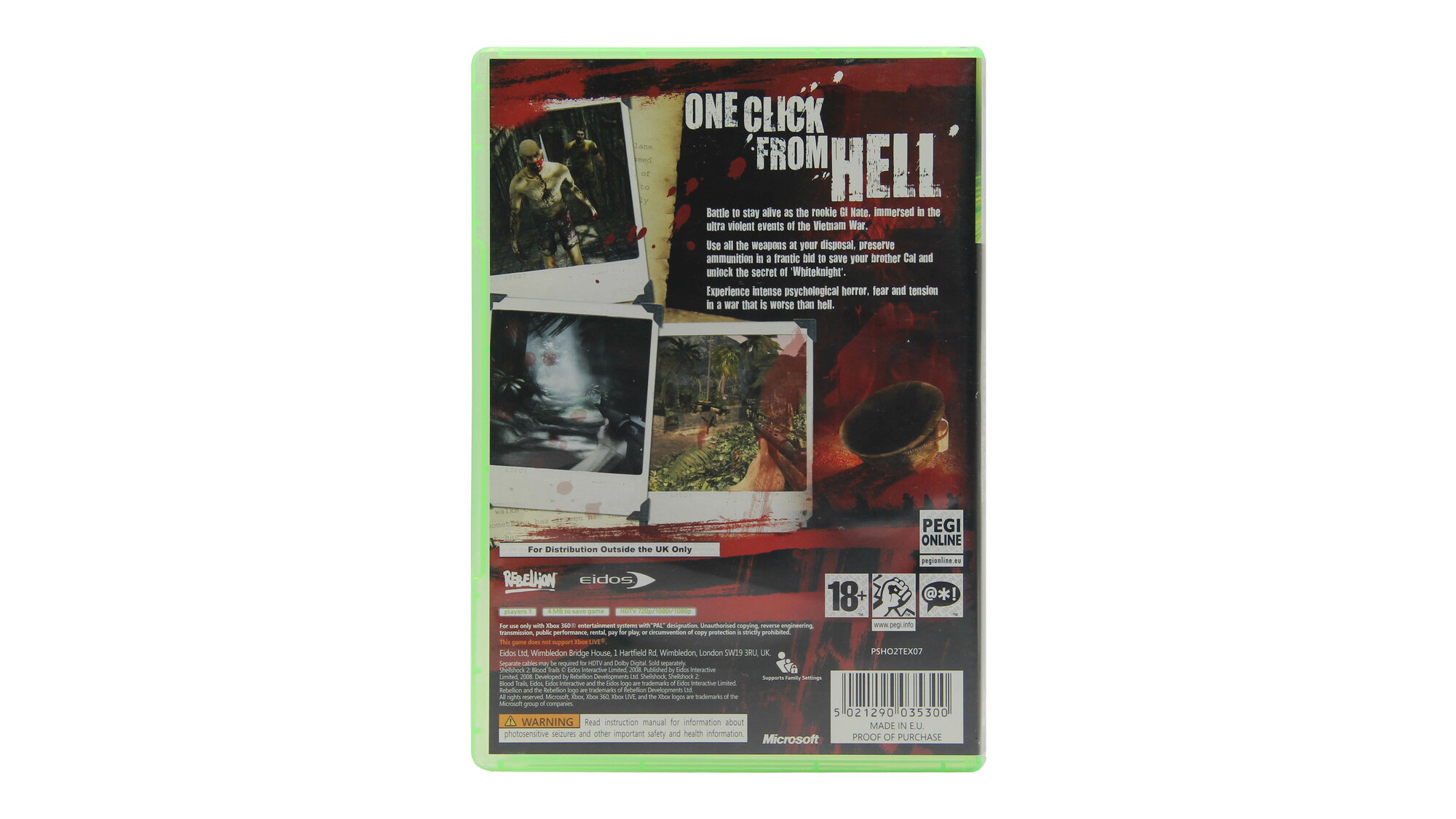 Shellshock 2 Blood Trails (Xbox 360) — фото 1