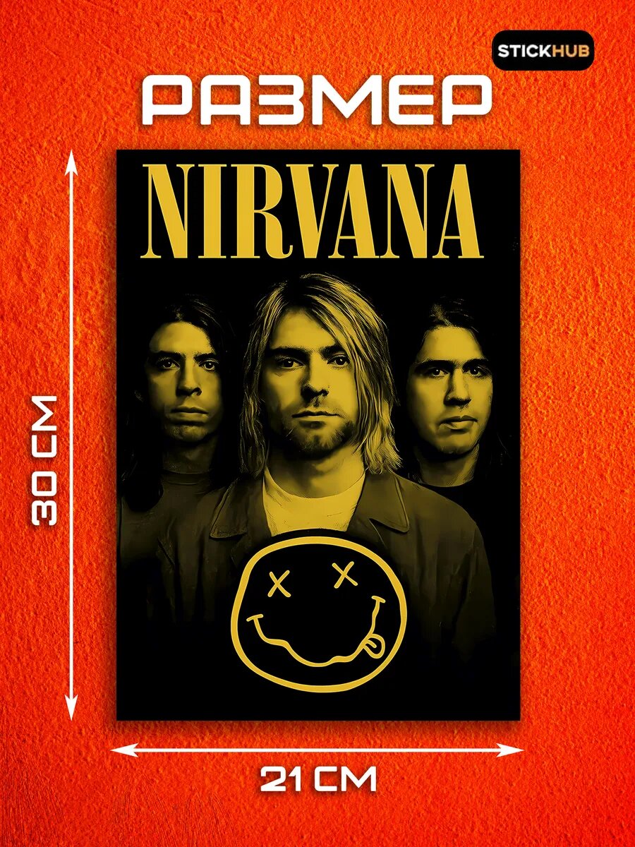 Постеры на стену интерьерные Nirvana — фото 1