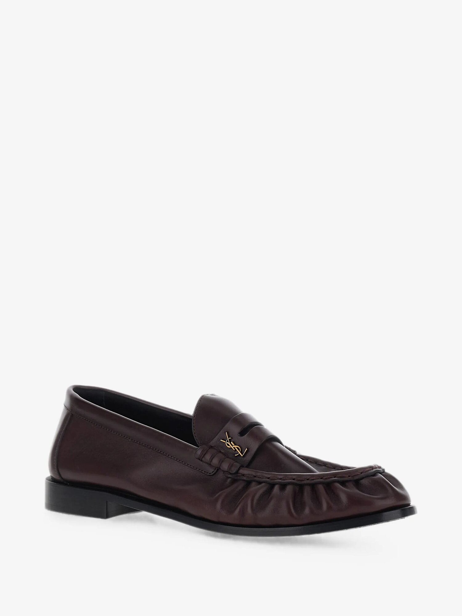 Лоферы Yves Saint Laurent Le Loafer, размер 42, коричневый — фото 1