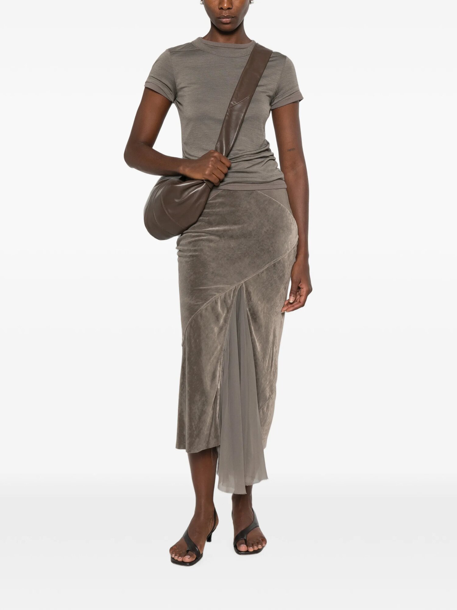Юбка Rick Owens, размер 40, grey — фото 1