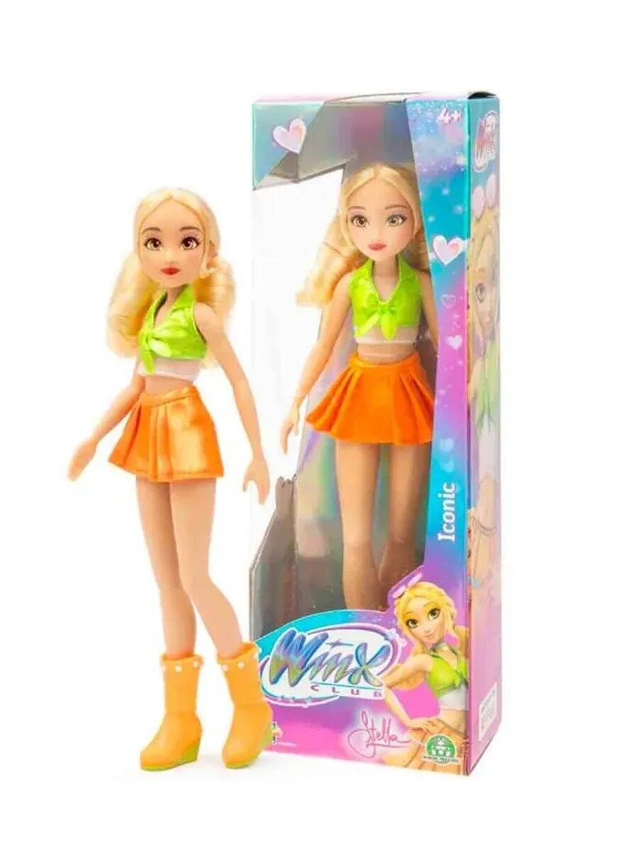 Кукла фея Winx Iconic Fairies WNX77000 — Стелла, 27 см, базовое исполнение