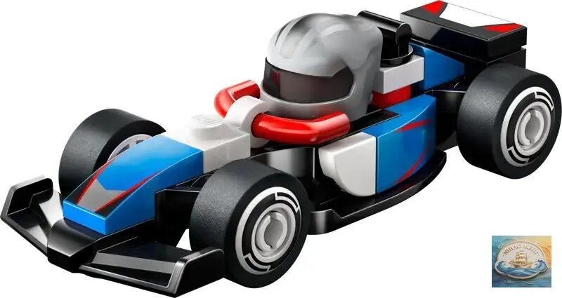 Конструктор Minifigures 71049-8 Formula 1 Коллекционные гоночные автомобили (1 шт)