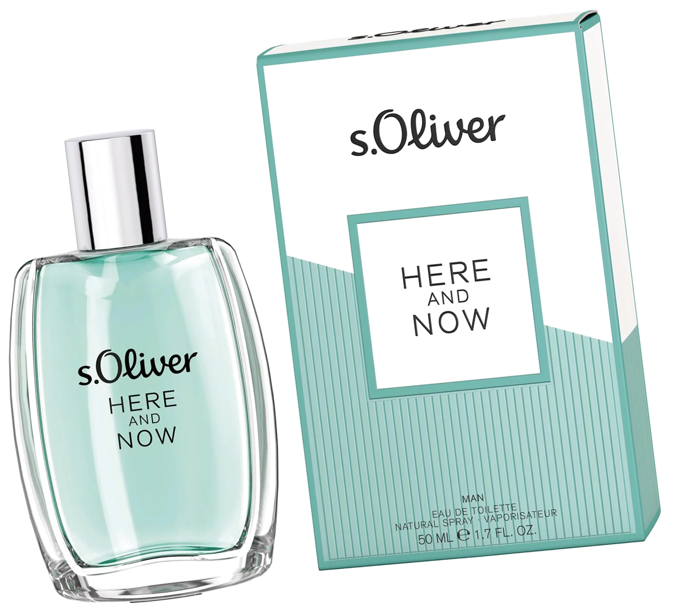 Мужской аромат S Oliver Here and Now Man 30 мл / туалетная вода С Оливер Хиар Энд Нау