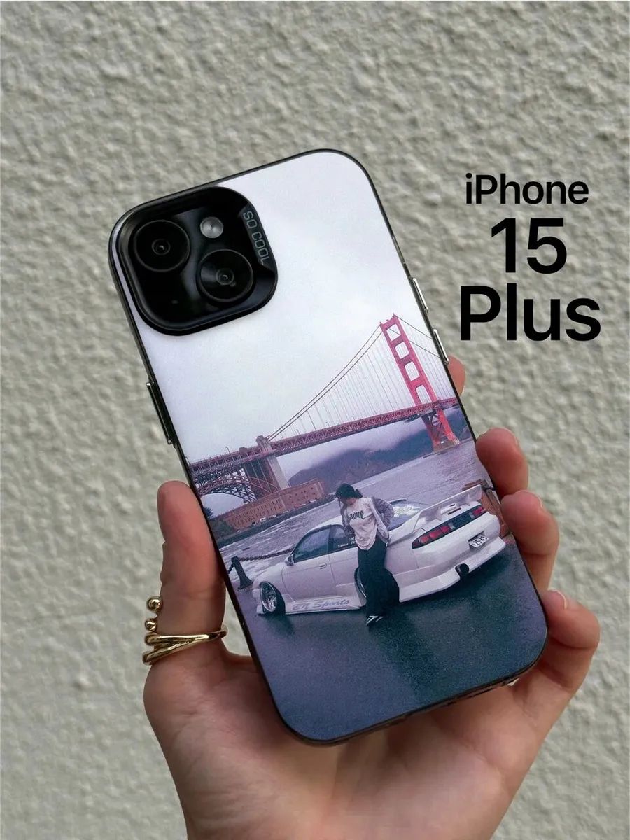 Чехол на Iphone 15 Plus jdm