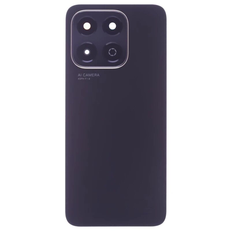 Задняя крышка для Huawei Honor X6b (JDY-LX1) (черный) (в сборе со стеклом камеры)