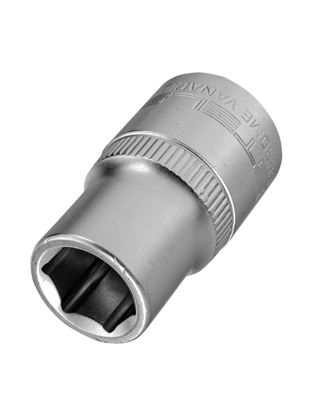 Головка торцевая Stels 12 мм, 6-гранная, CrV, под квадрат 1/2" 13823