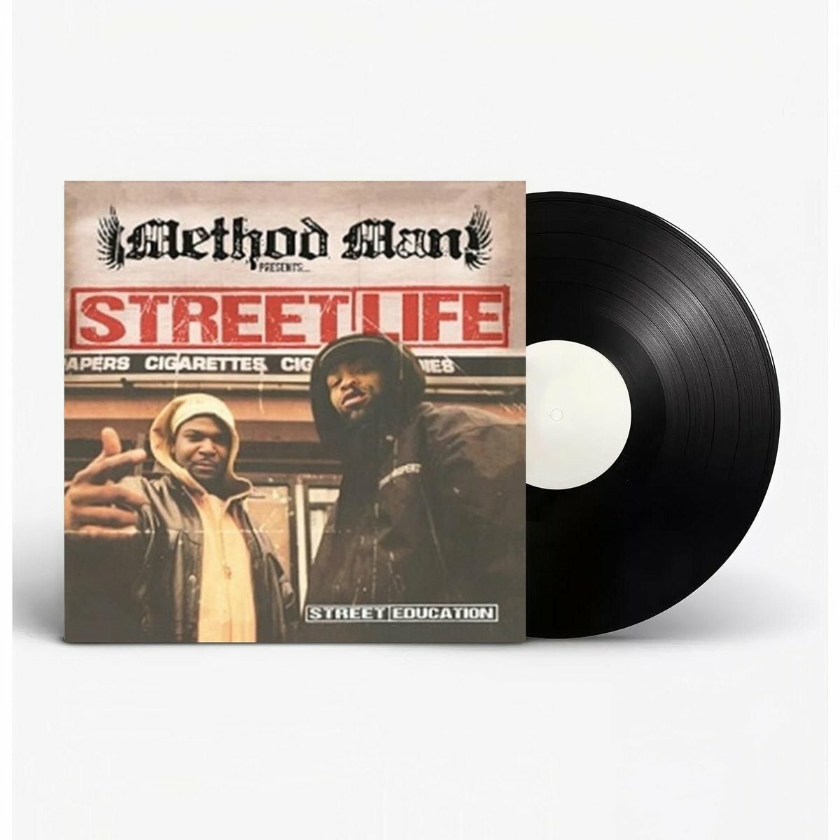 Виниловая пластинка Method Man Presents Street Life - Street Education / 2025, Yellow And Black Splatter, 1LP