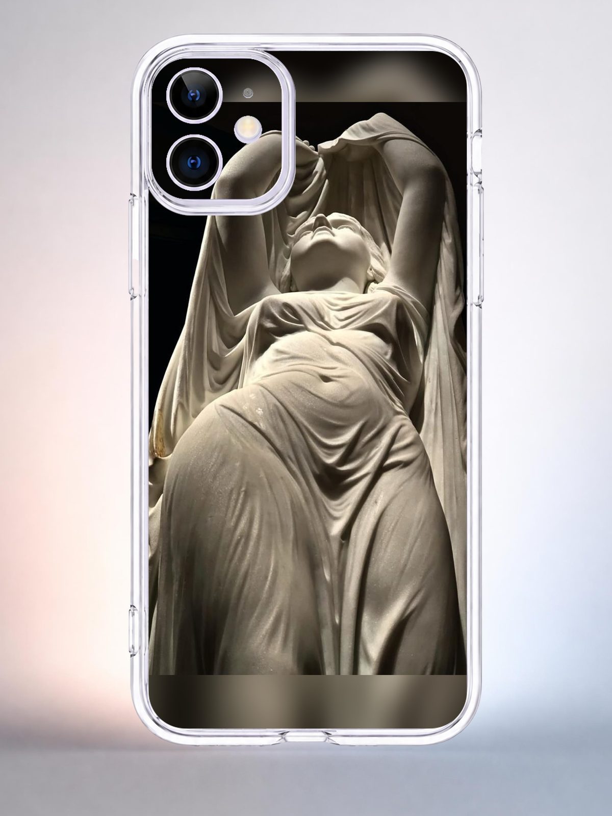 Чехол iPhone 11 Ангел в Y2K Indie Sleaze