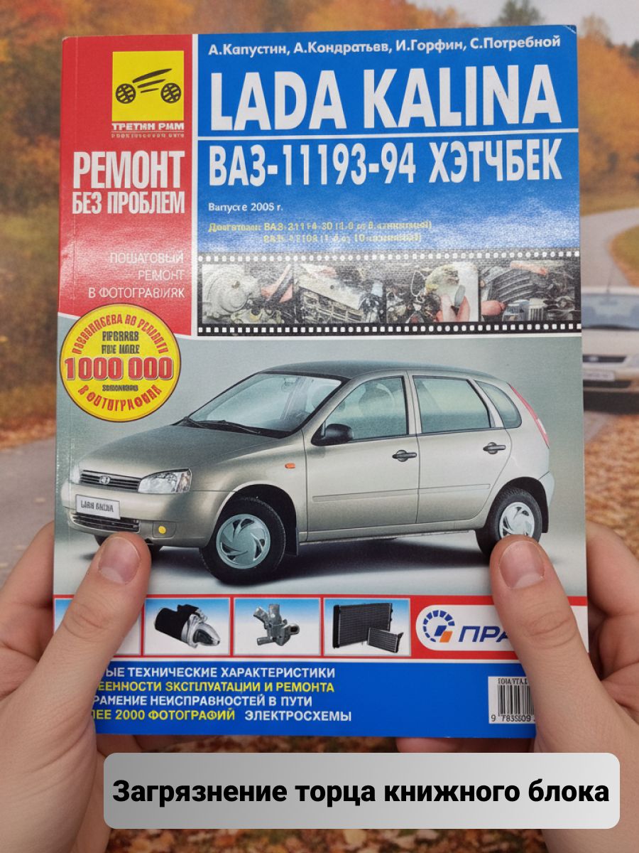 Книга Лада Калина Хэтчбек, руководство по ремонту ВАЗ 11193, ВАЗ 11194