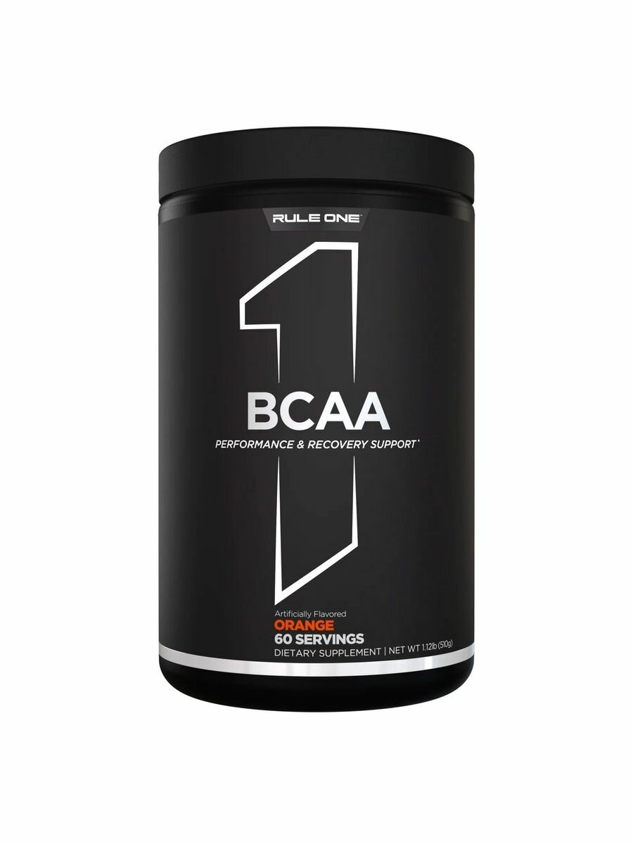 RULE ONE BCAA 510 г, аминокислоты, со вкусом апельсина