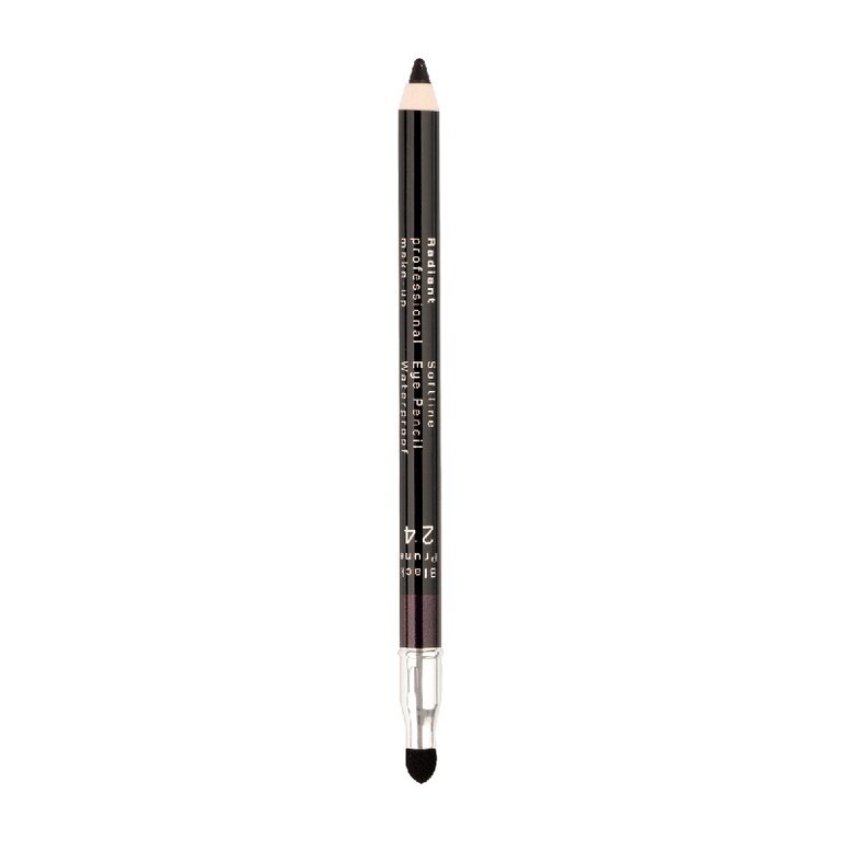 RADIANT MAKE-UP SOFT LINE WATERPROOF EYE PENCIL No 24 - BLACK PRUNE Карандаш Греция 1,2 гр