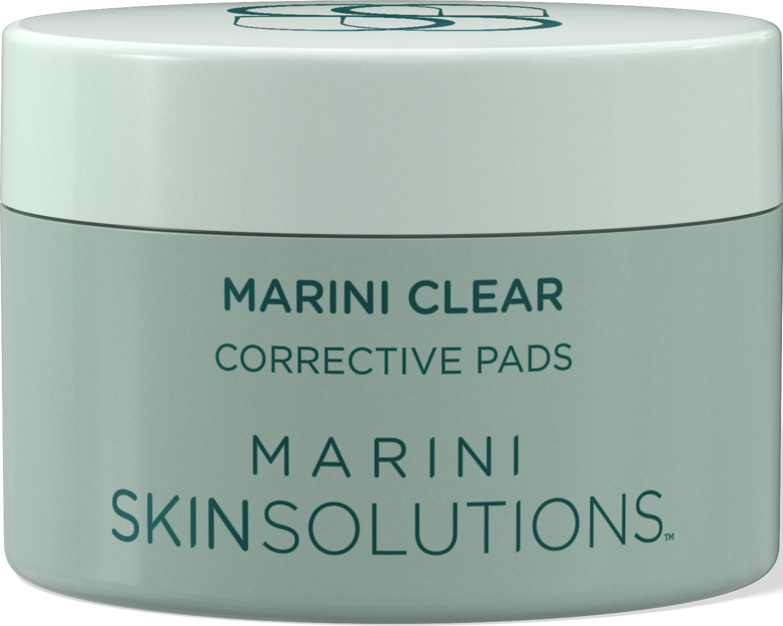 Marini SkinSolutions Мультикислотные корректирующие пилинг-диски для комбинированной, жирной и склонной к воспалениям кожи (30 шт.) Marini Clear Corrective Pads 150ml