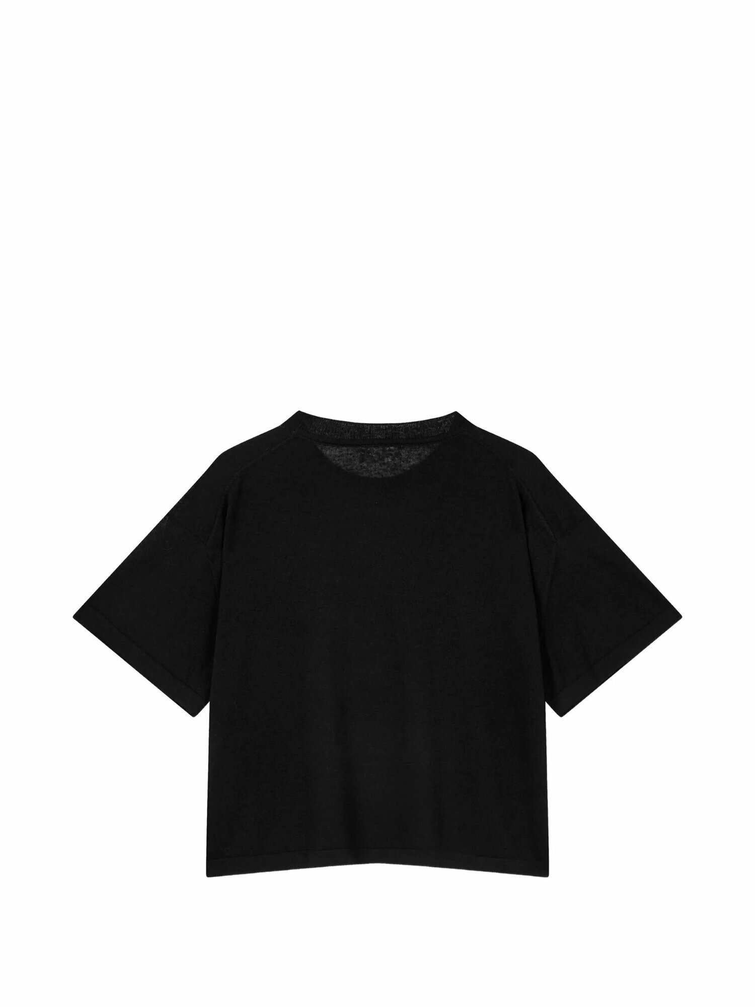 Футболка STUDIO TOMBOY Basic short-sleeved T-shirt, размер OneSize, черный — фото 1