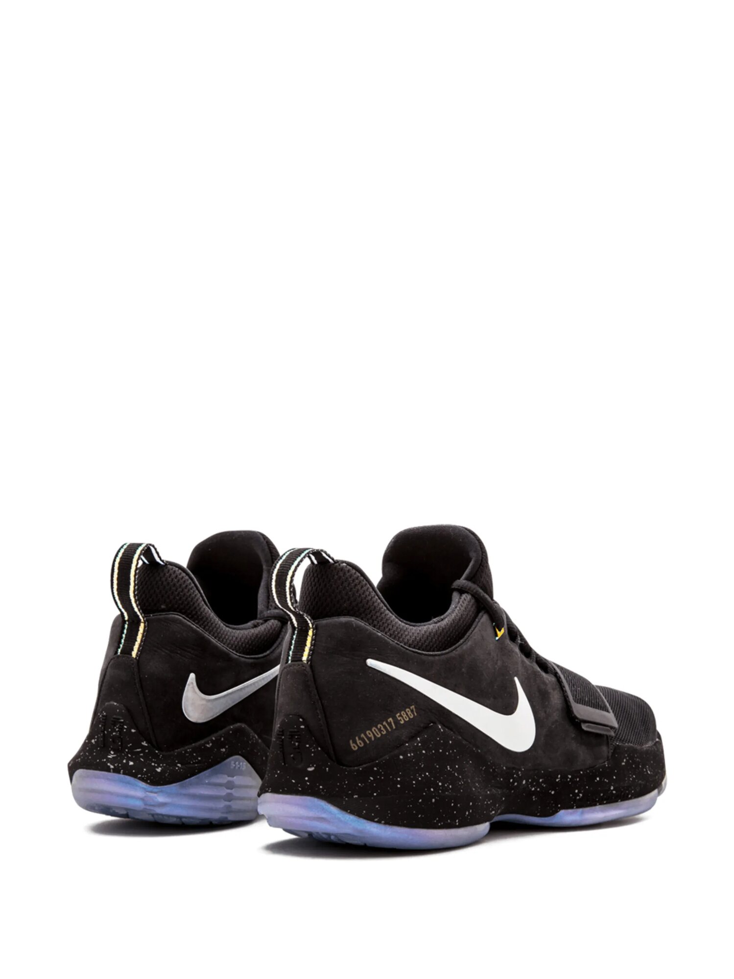 Кроссовки NIKE PG 1 TS Protoype, размер 9.5 US, черный — фото 1