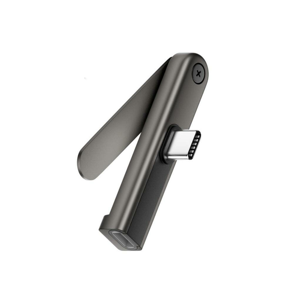 Угловой USB-C к 8-контактный зарядный док с подставкой, 1pc